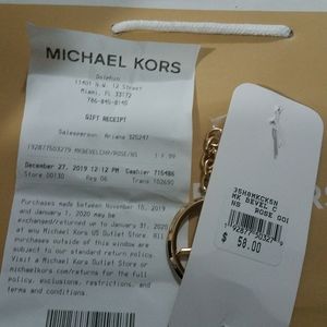 Michael Kors | Bags | New Keychain Charm Purse Michael Kors Gold | Poshmark